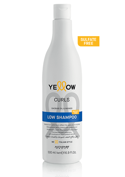 Yellow - Curls Low Shampoo 500 ml