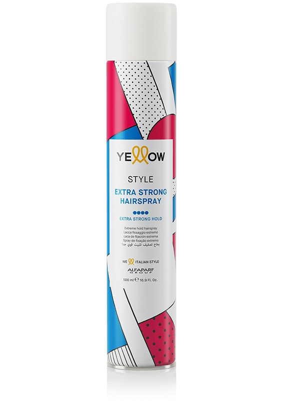 Yellow - Style Extra Strong Hairspray 500 ml
