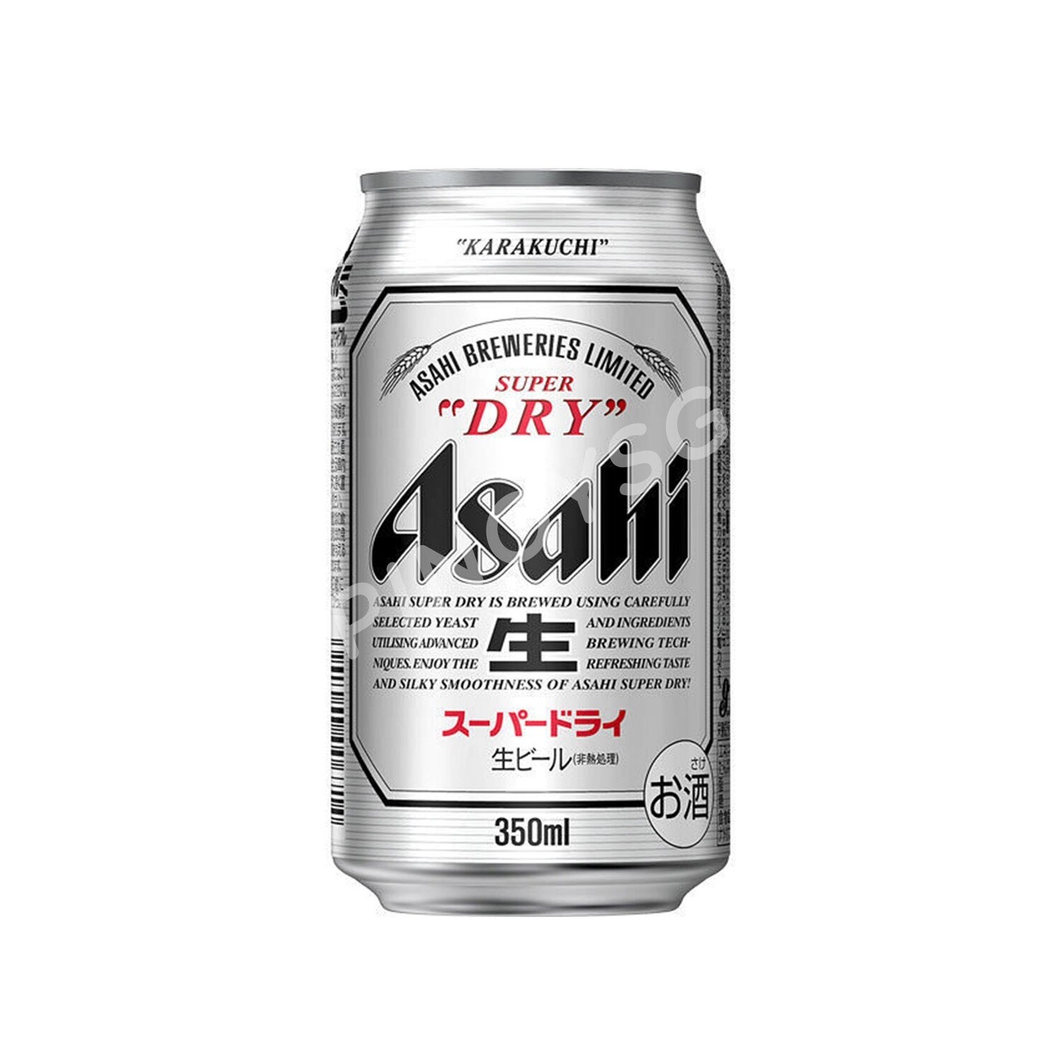 Asahi Super Dry Beer (Can) 350ml