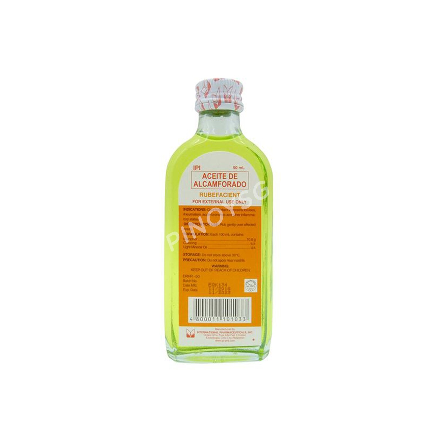 Aceite De Alcamporado, 50ml