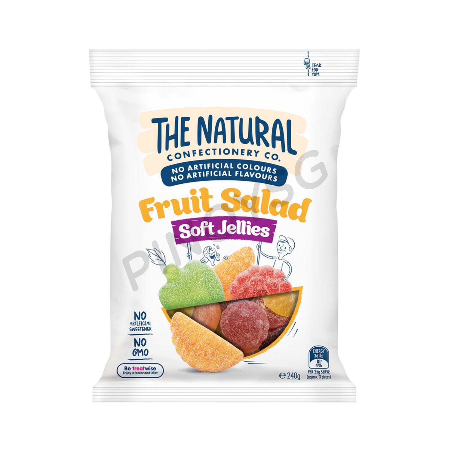 The Natural Fruit Salad Candy 240g