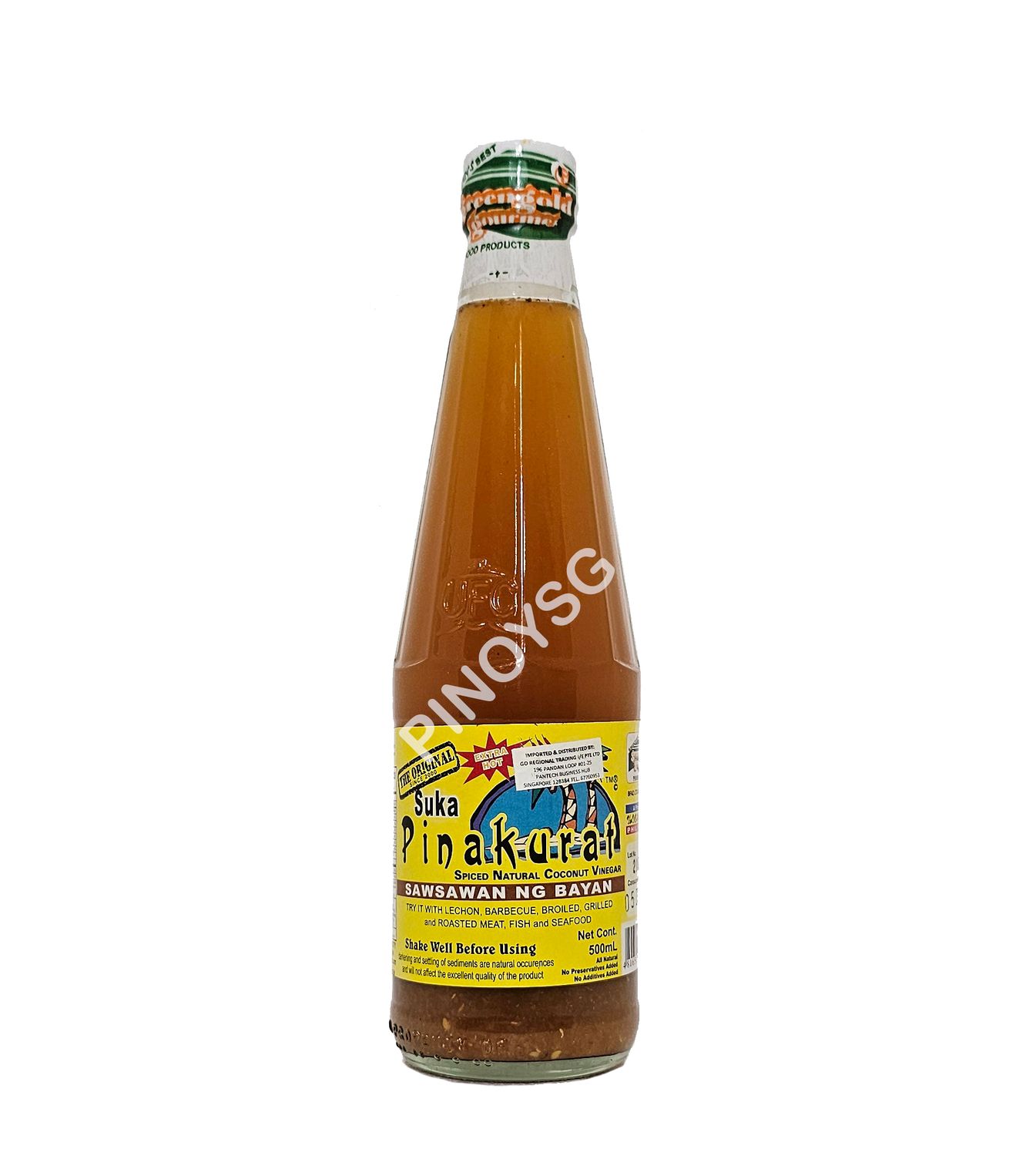 Pinakurat Spiced Natural Coconut Vinegar 500 ml