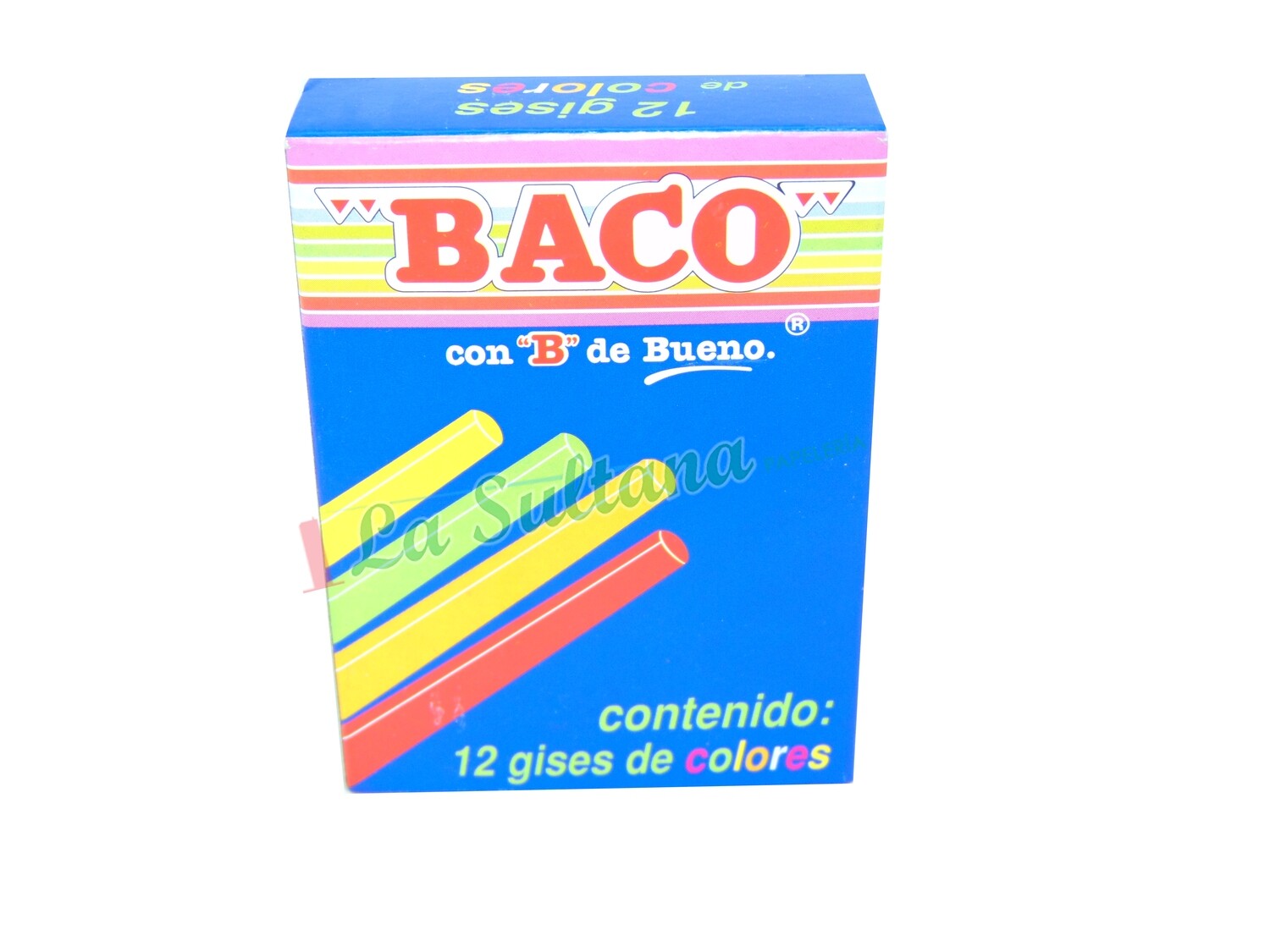 GIS COLORES BACO C/12 PZ