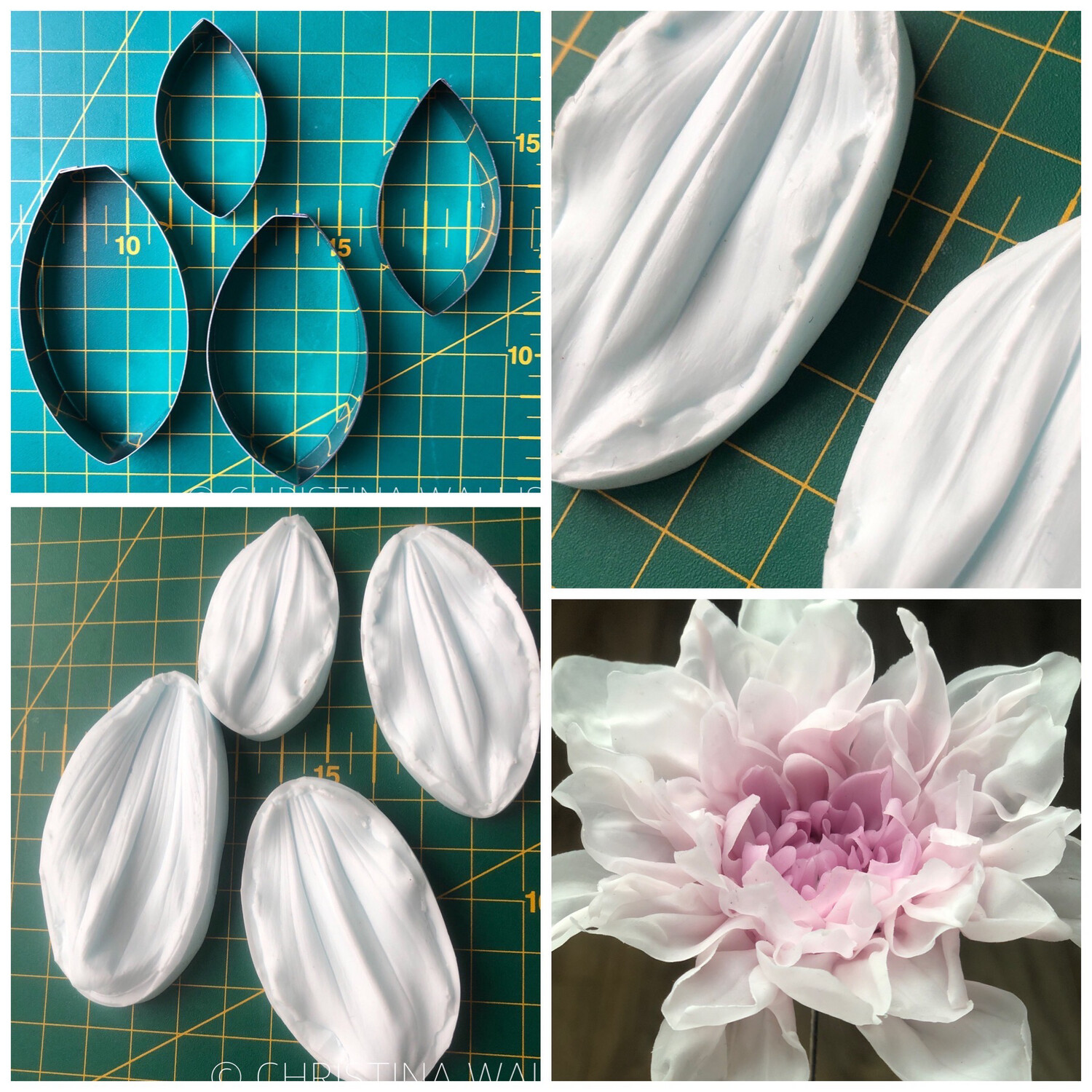 DAHLIA Petal Veiner / Cutter Set