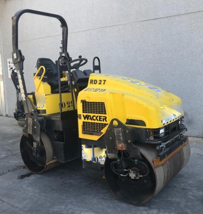 Rodillo compactador WACKER RD27