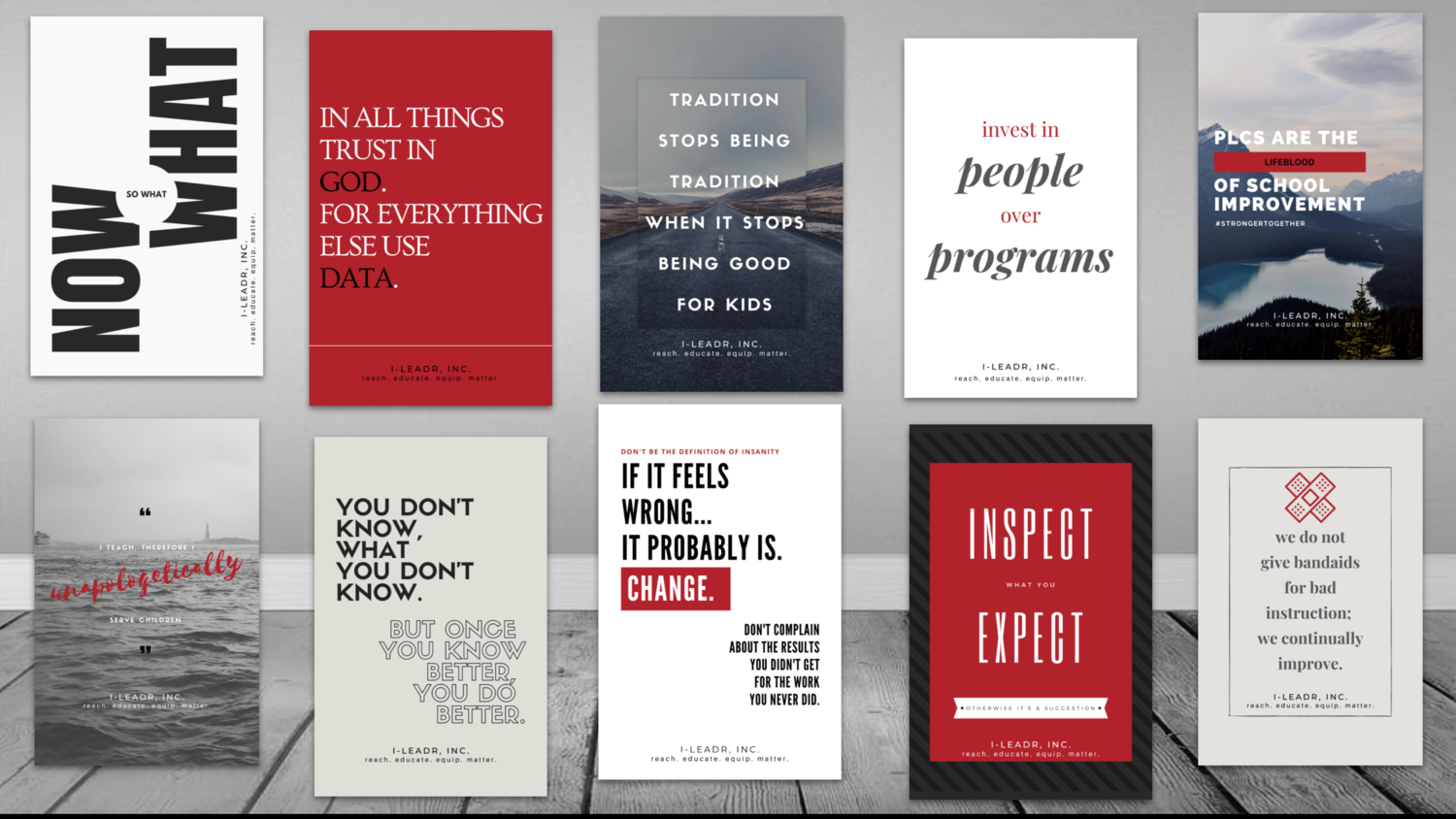 PLC Posters, Inspirational Quotes, Slogans | Teacher, Educator, School ...