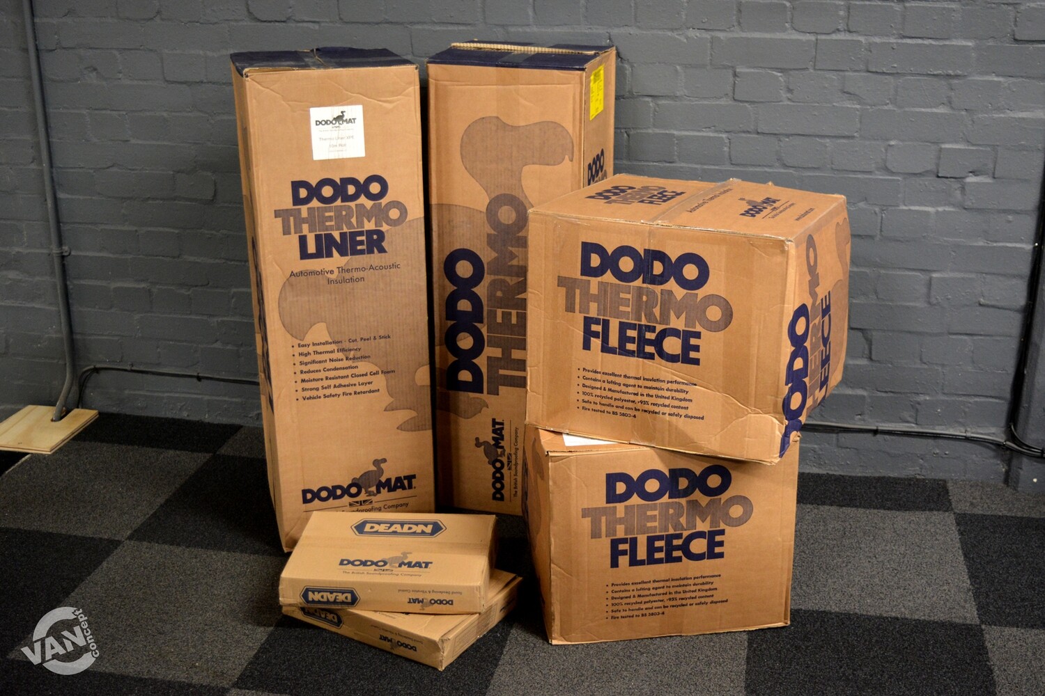 Sound Deadening & Insulation Kit - LWB Large Van (eg. VW Crafter LWB)