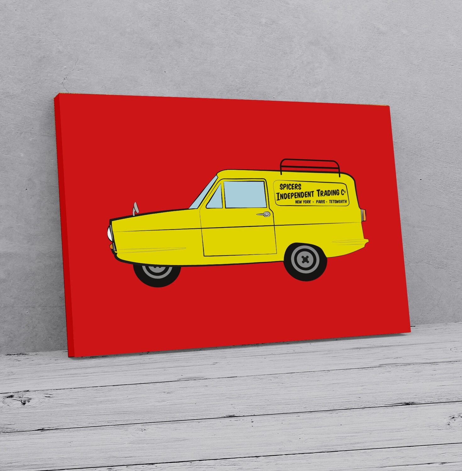 Personalised Only Fools & Horses Style Van Print