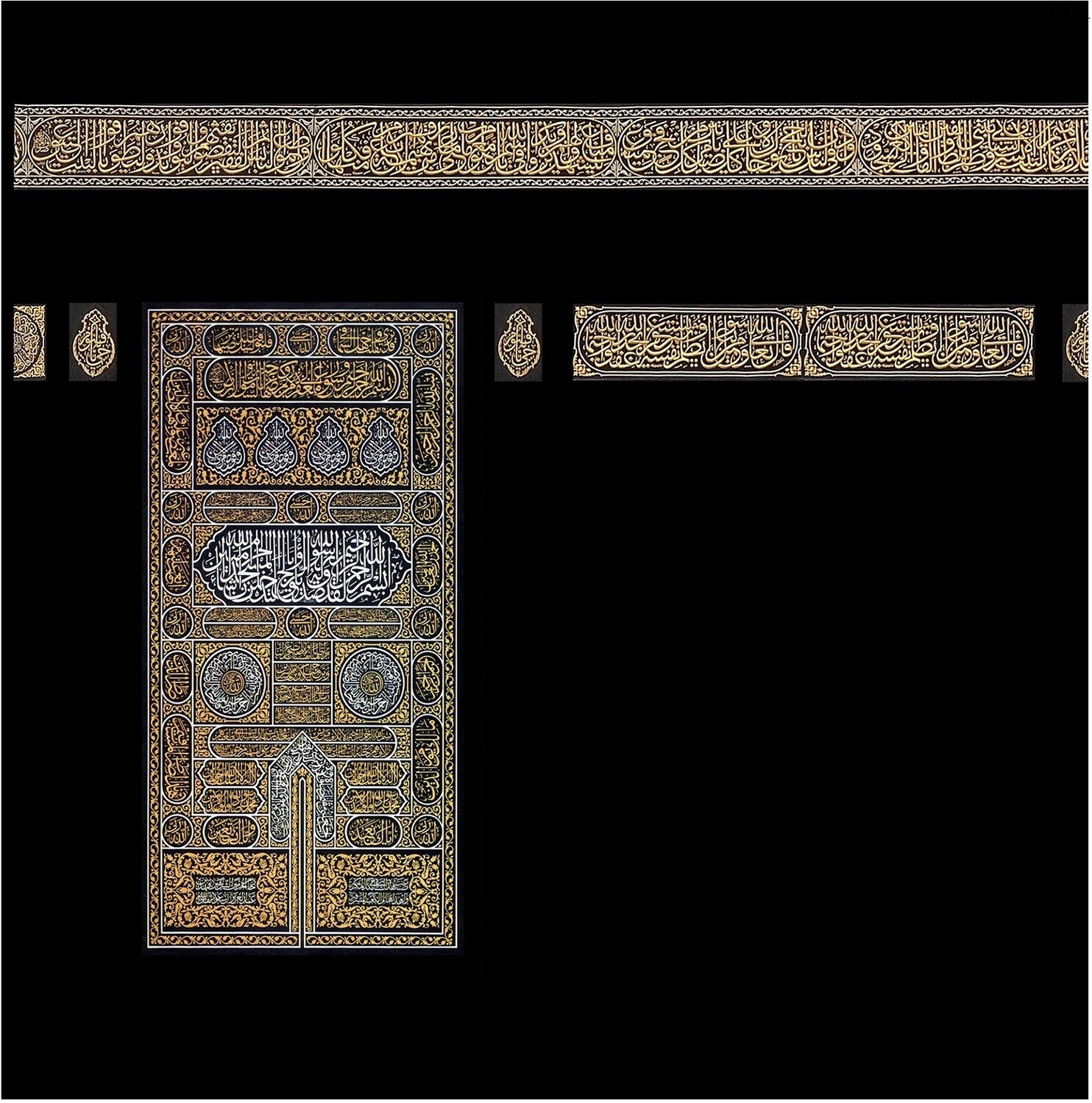 The Majestic Kaaba Greeting Card