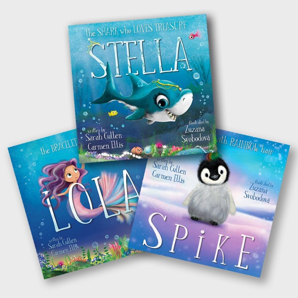 LOLA, NORI, OLLIE, RORY, SPIKE & STELLA (3 Pack Hard Cover Set)