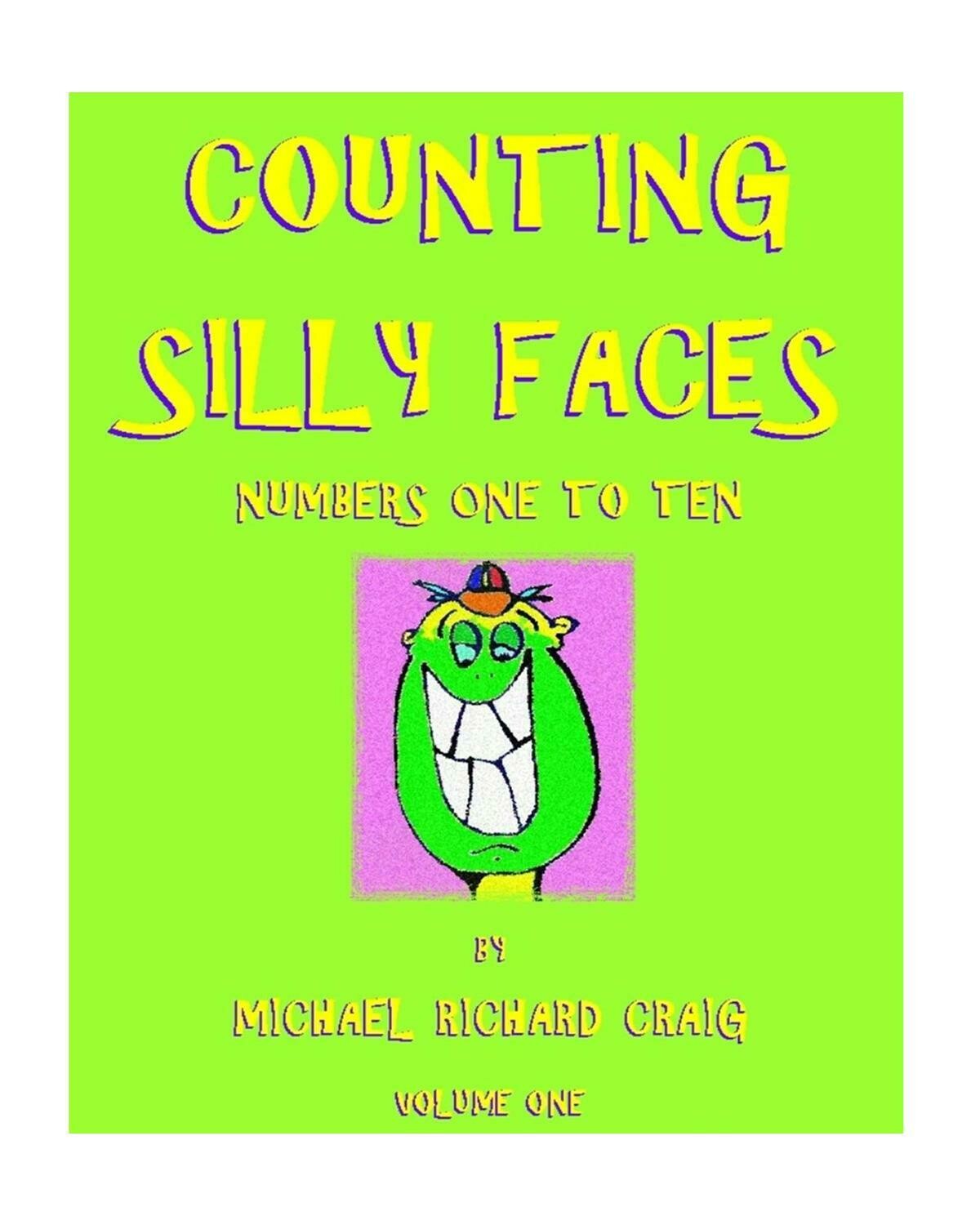 Counting Silly Faces Book One - Numbers 1-10: English