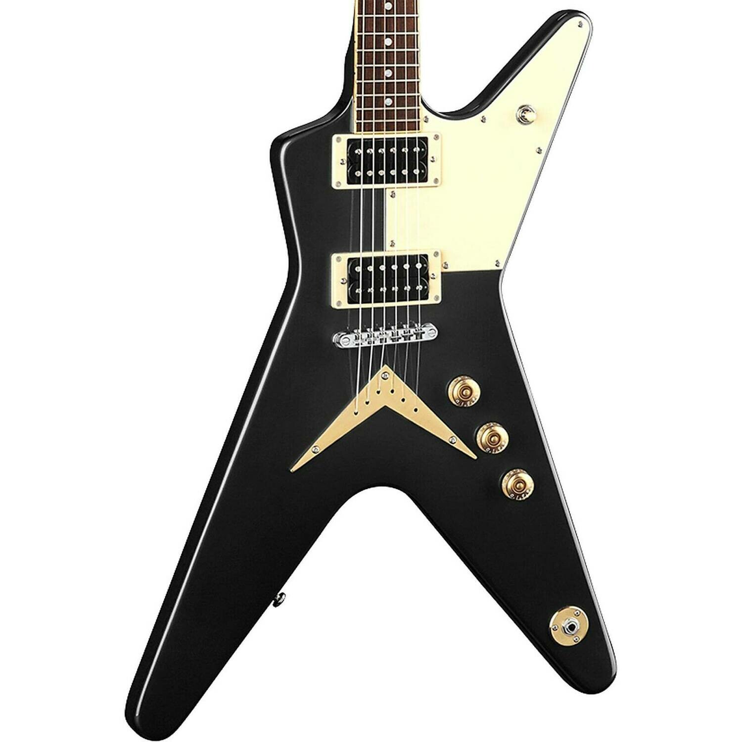 Dean ML 79 Standard with Half Pickguard Classic Black