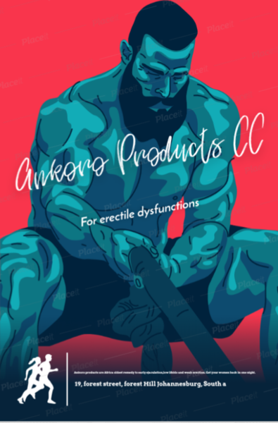 ANKORO MANHOOD PRODUCTS ( THE AFRICAN HERBAL PHARMACY)