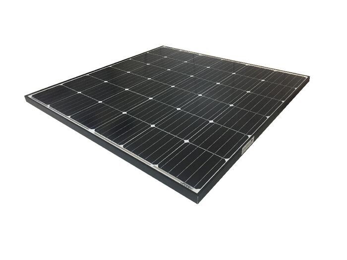 Voltech SP200MSB 200W Square Solar Panel Black