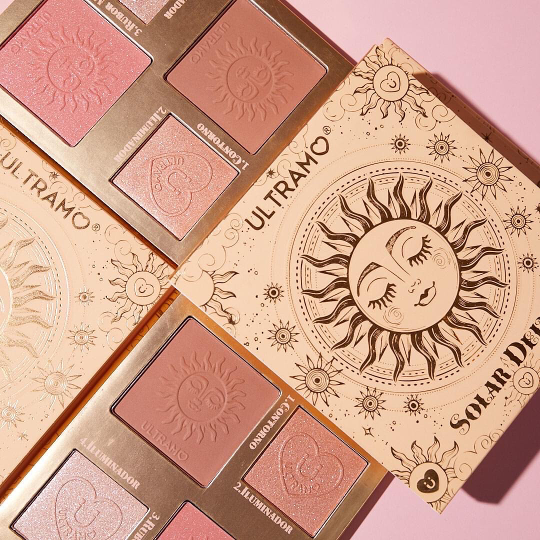 Ultramo Solar Deity Palette de Rubor & iluminador