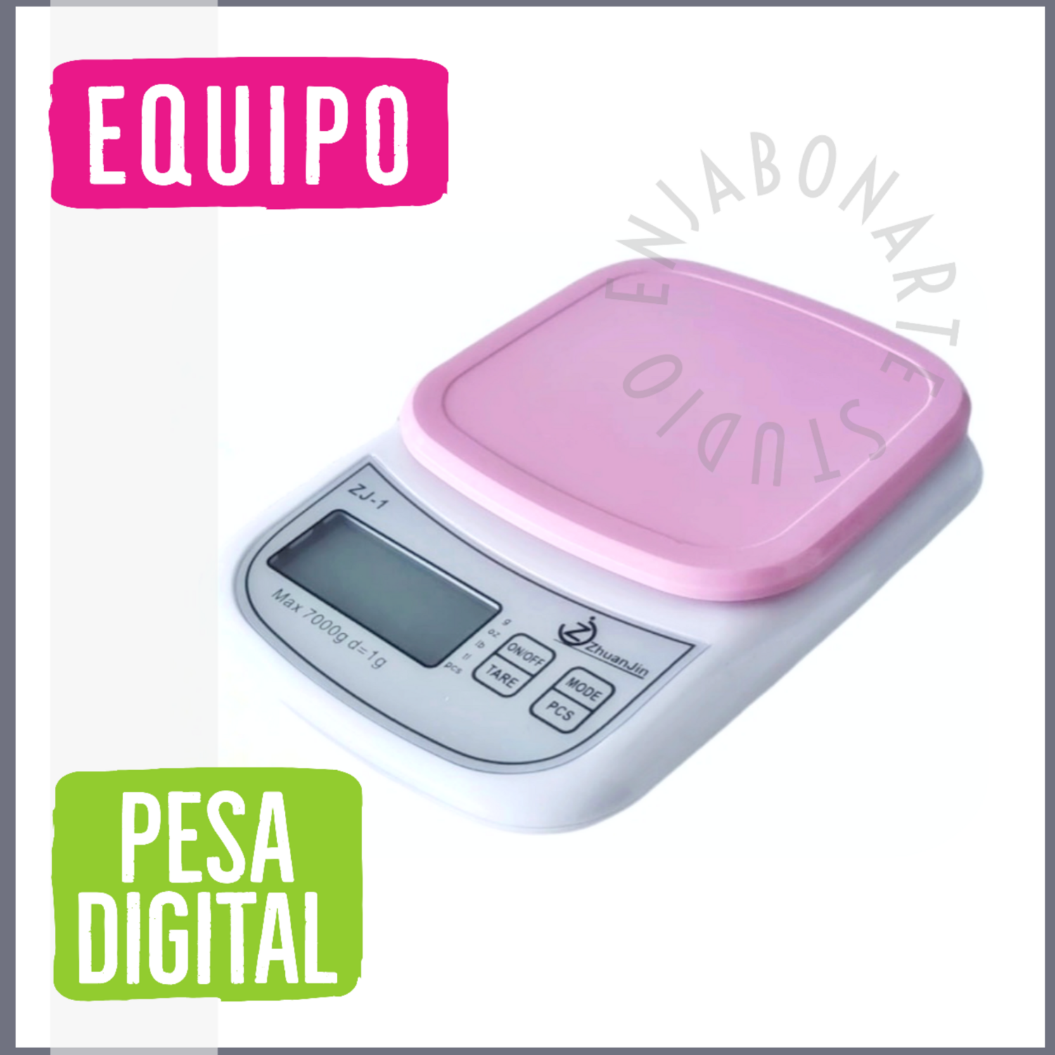 Pesa Digital - Capacidad 14lb c/Baterías