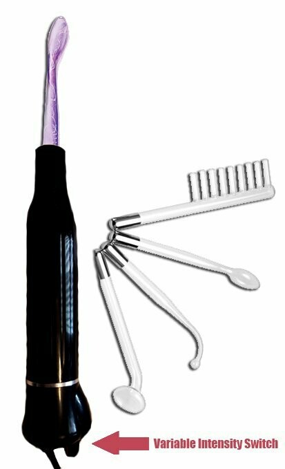 Violet Ray High Frequency Device | Violet Ray 4 Pc with Handbook