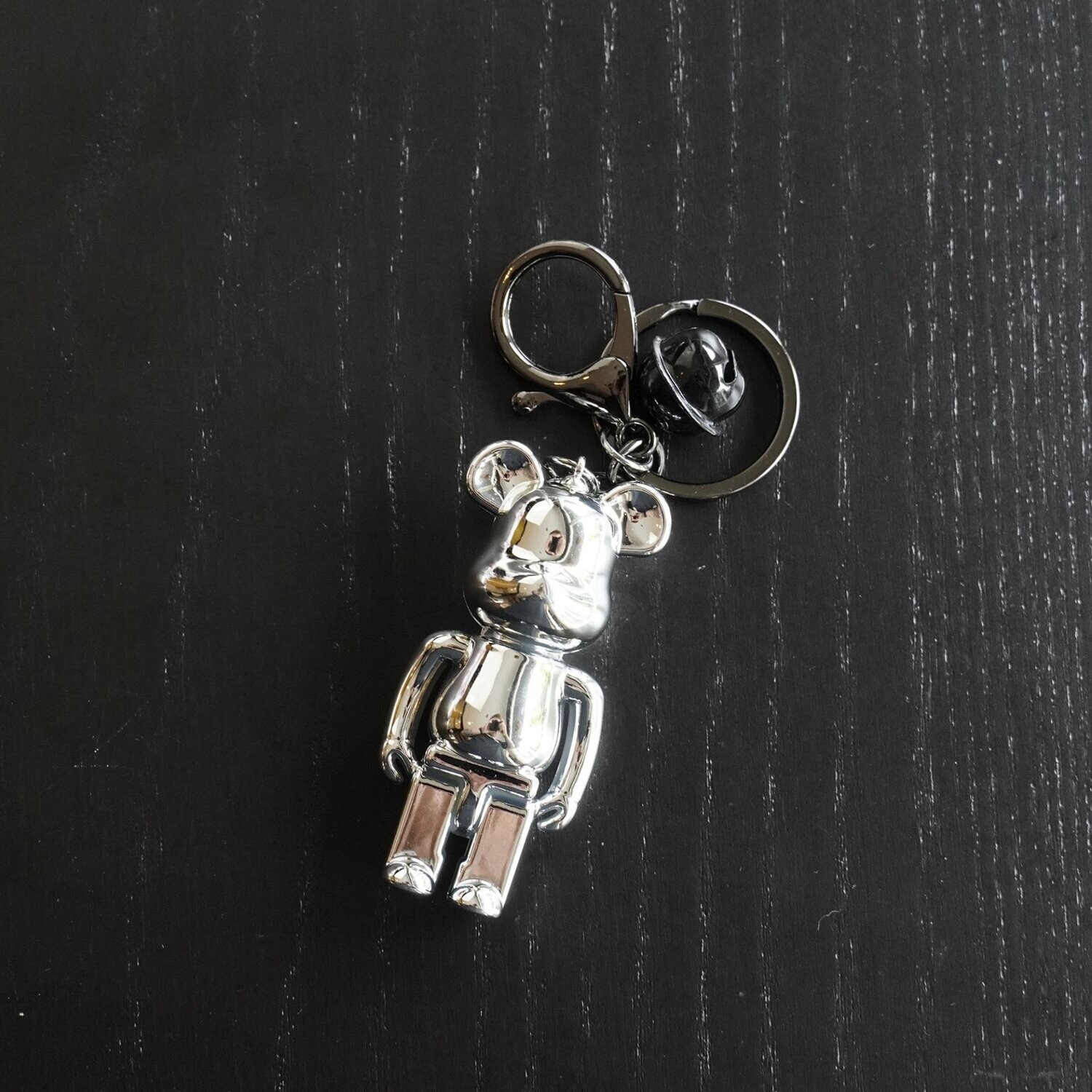 SNEAKR Keychain Bear Brick Silver