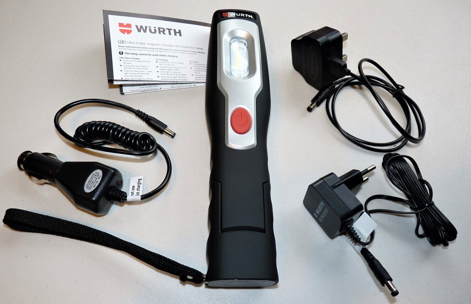 WURTH RIL4000 Ultra Bright Magnetic Flexible LED Rechargeable ...