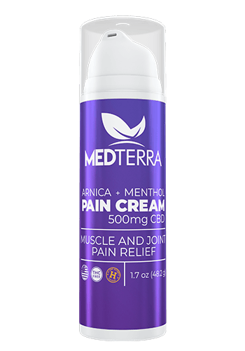 Medterra Arnica + Menthol Pain Cream 500mg 1.7oz**