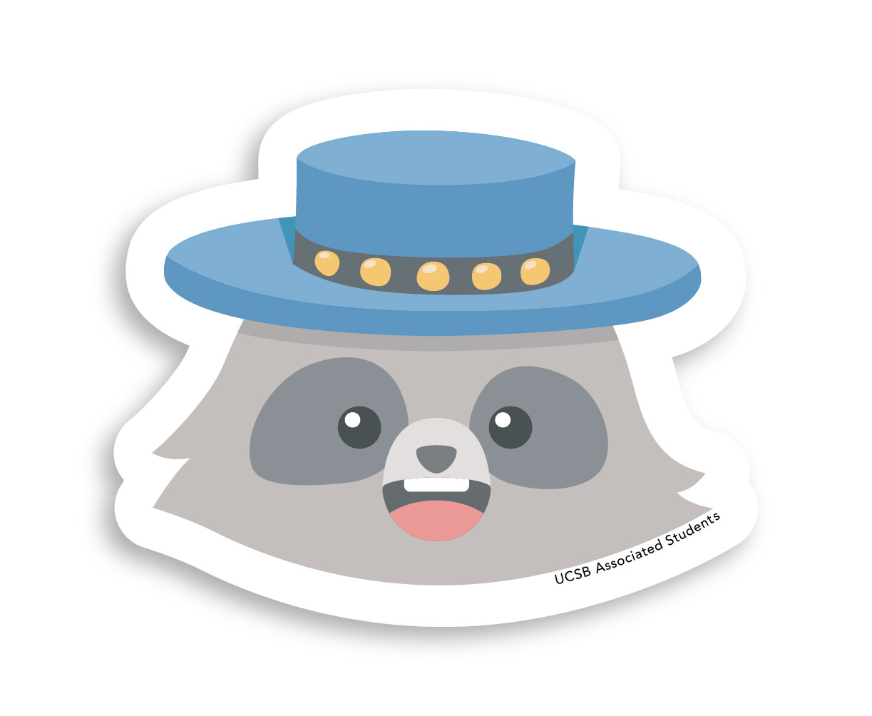 Mapache Single Sticker – Associated Students' Marketplace – Associated ...