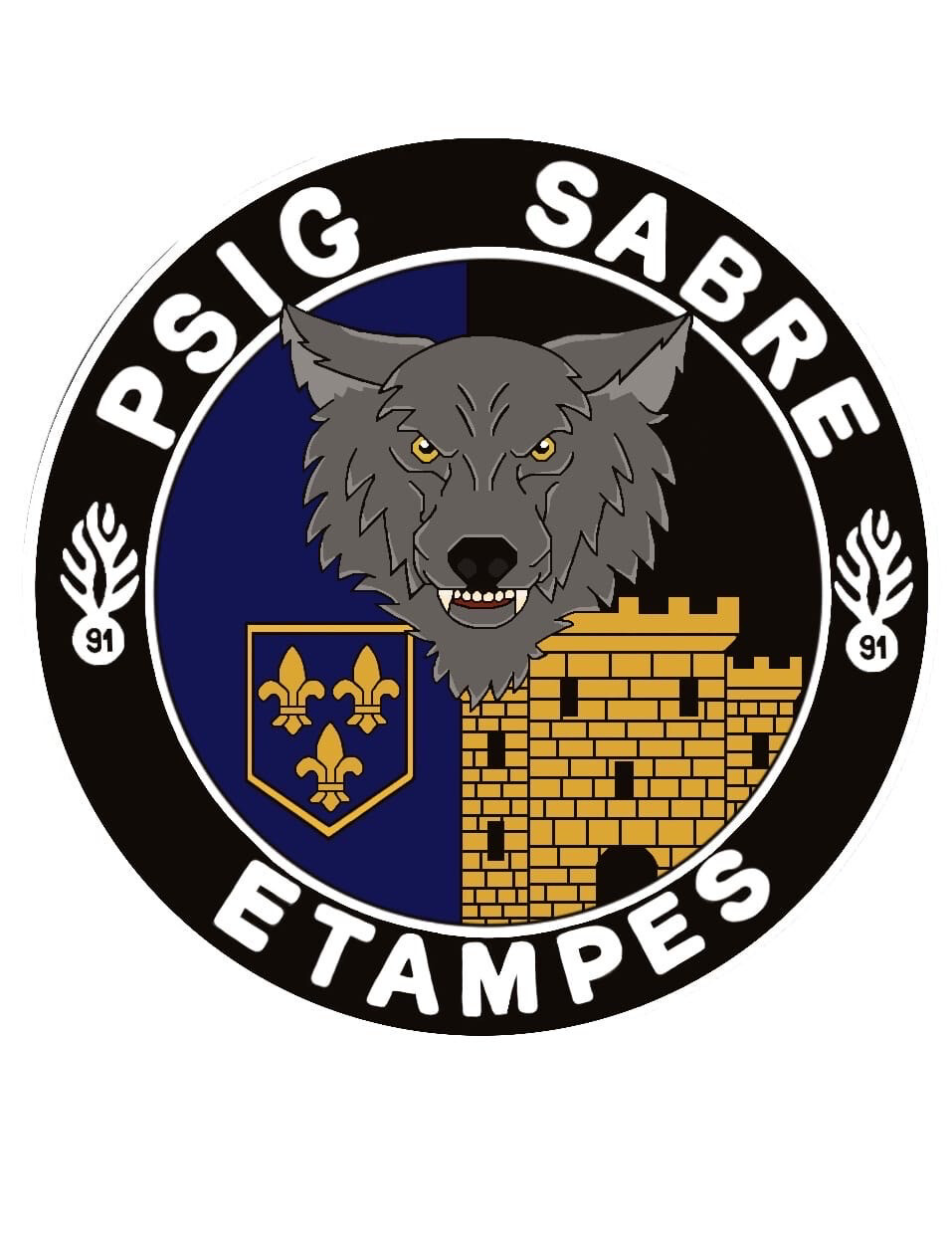 Rondache du PSIG Etampes SABRE