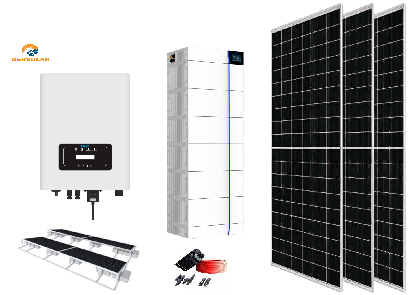 Photovoltaikanlage mit Speicher ab 20kW - GERSOLAR