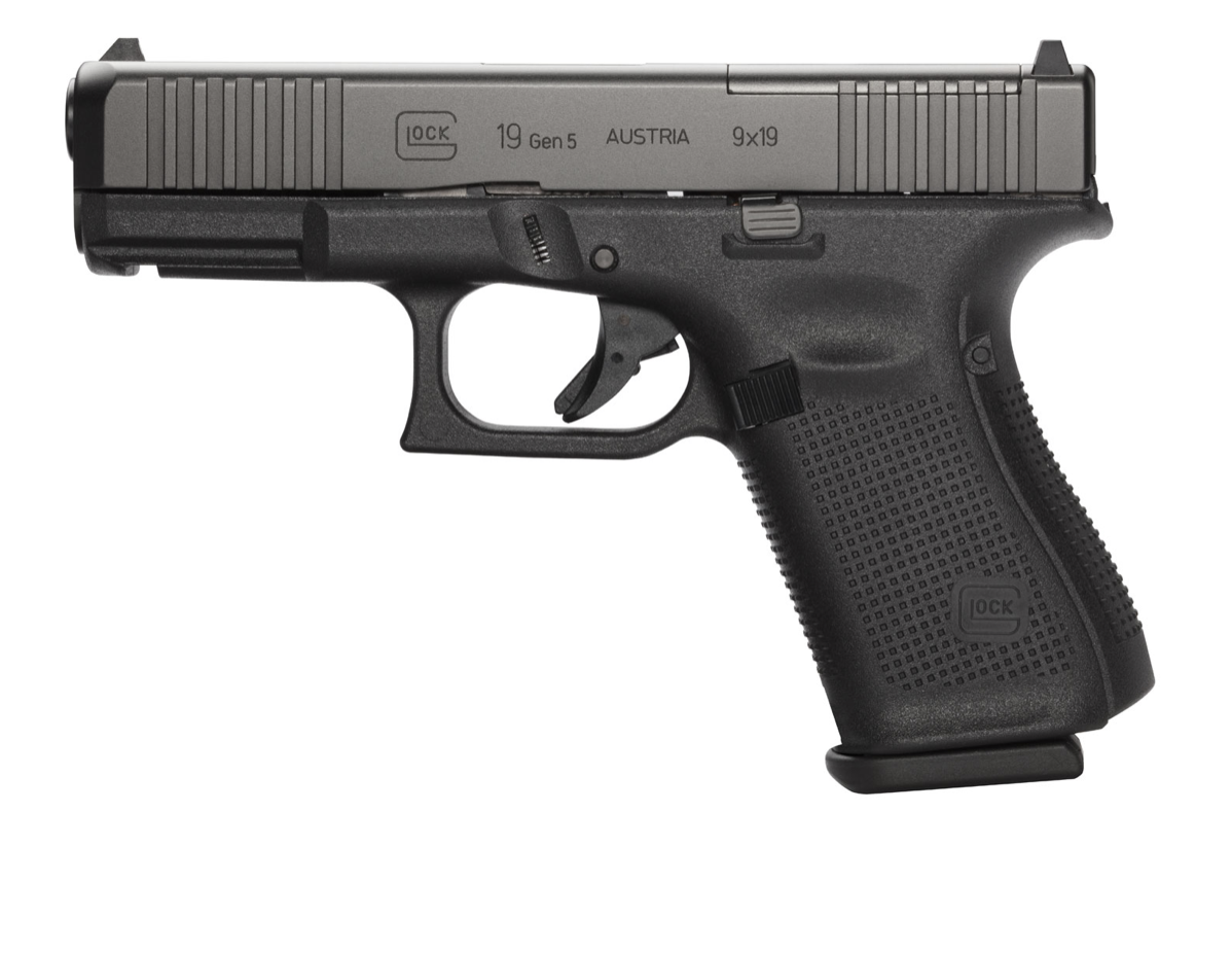 Glock G19 Gen5 Compact MOS 9mm Luger 4.02" Glock Marksman Barrel 15+1 ...