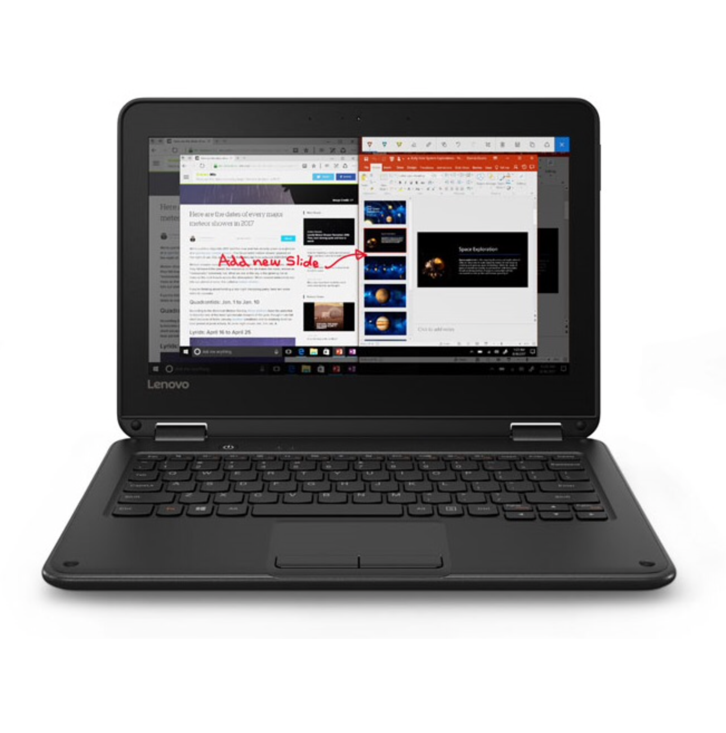 Lenovo 300e 11.6" 2-in-1 Convertible Notebook