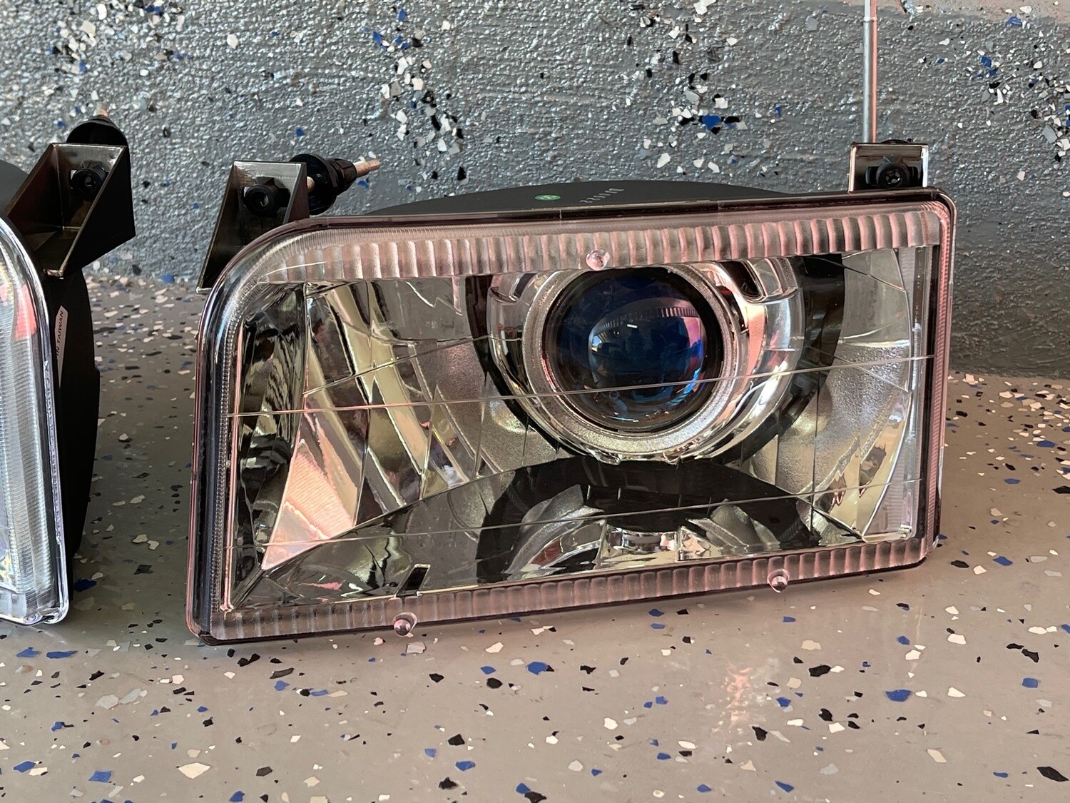 92-97 Ford OBS Chrome 3 piece retrofit – Store – BajaHID Retrofits