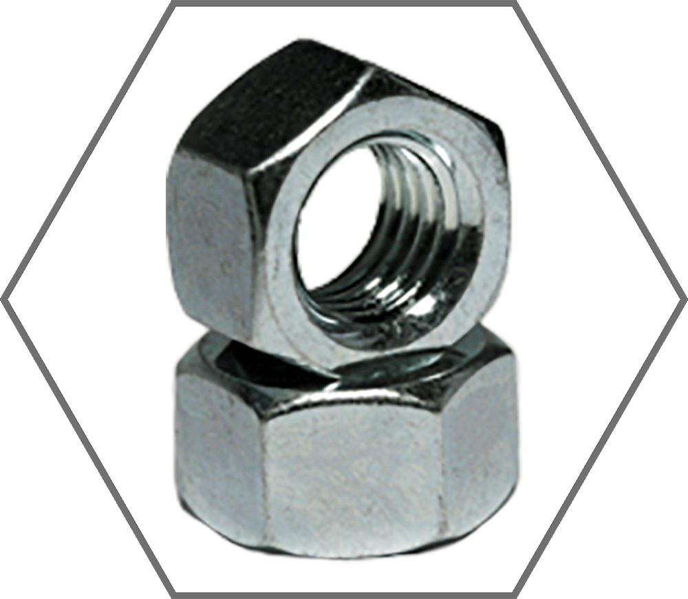 Grade 2 Finished Hex Nuts