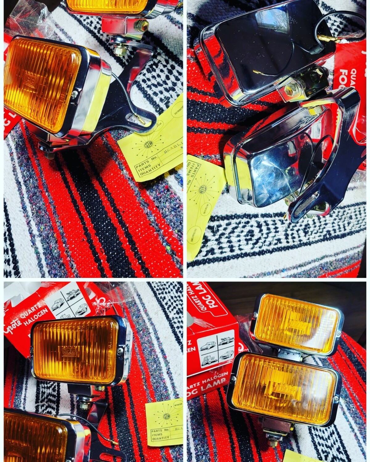 GROTE NOS Double Amber Chopper Lights