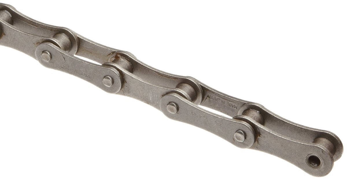 Metro de cadena inoxidable en pulgadas P-C-2080H-SS (paso 2")