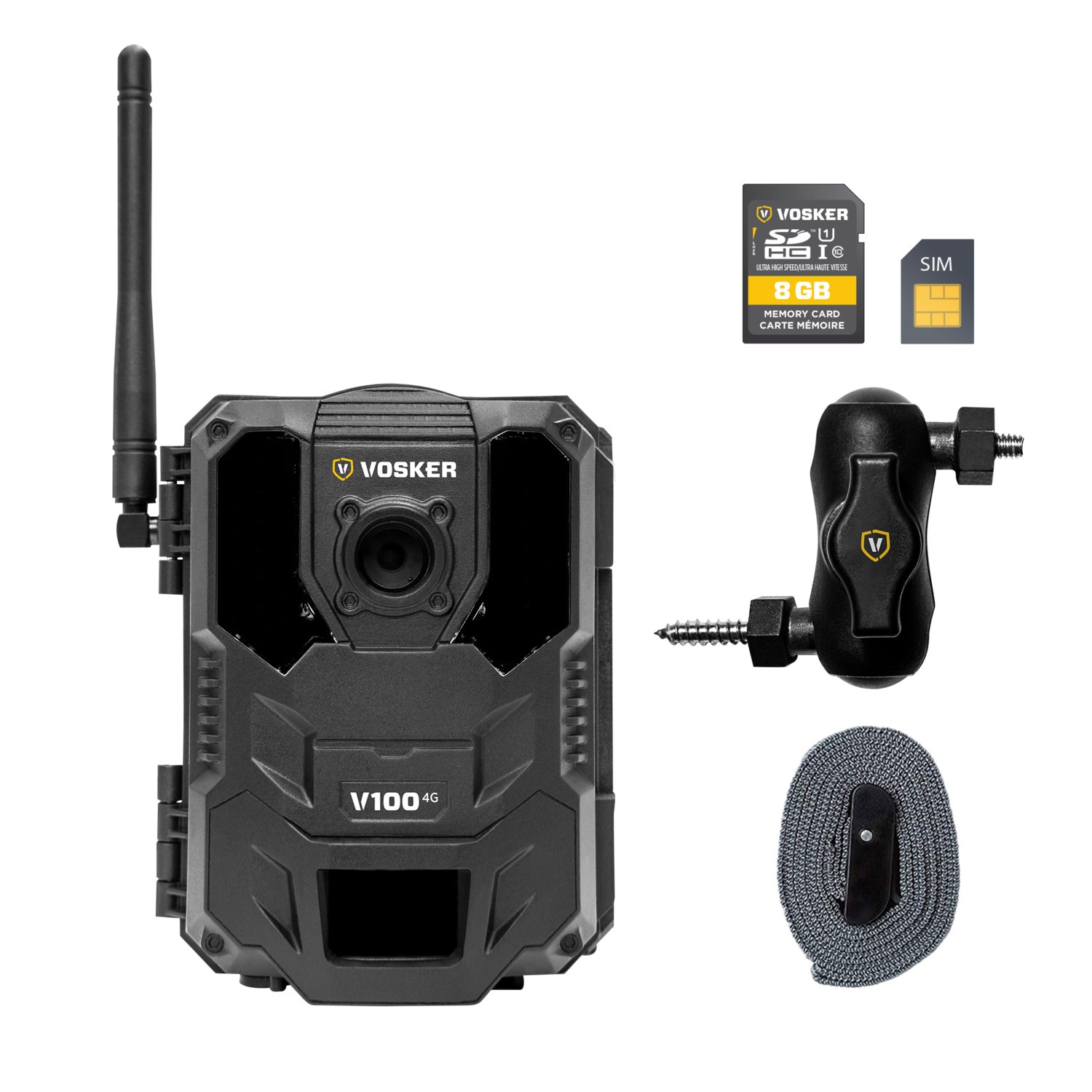 Vosker V100 4G Mobile Wireless Outdoor Security Camera