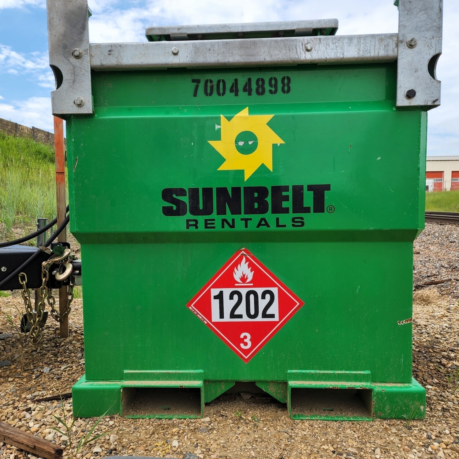 S Scale Fuel Cube 250 Gallon