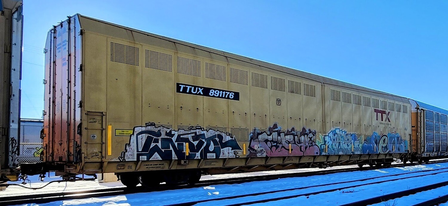 N Scale NSC Unilevel 82' Autorack