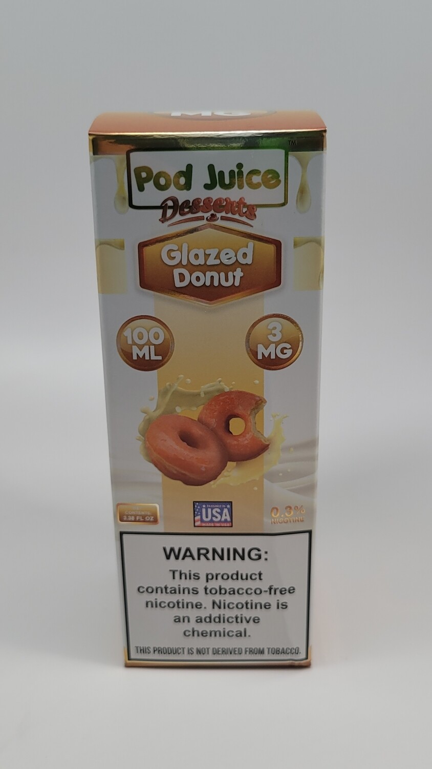 Pod Juice 100ml Glazed Donut