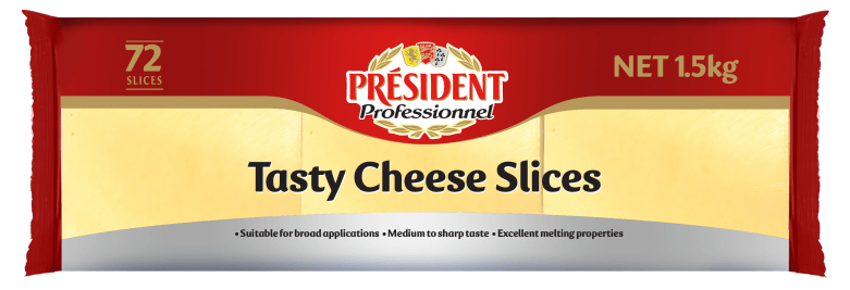 Président Professionnel Tasty Cheese 72 Slices