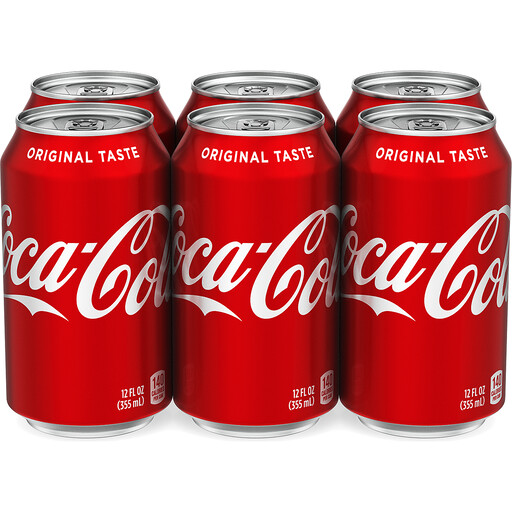 Refresco Coca-Cola 12 Oz Paquete de 6