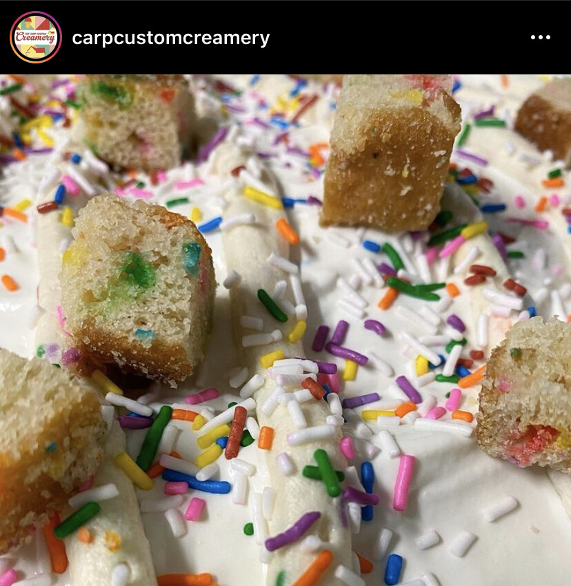 Carp Ice Cream - Chocolate Peppermint