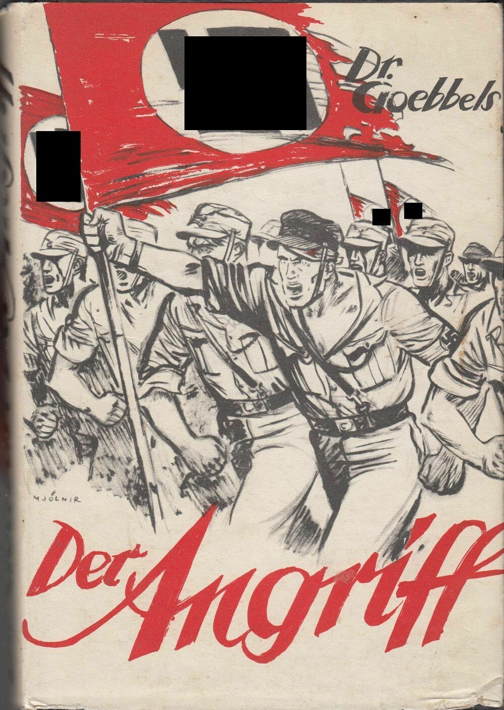 Der Angriff - Halbleinenausgabe mit Original-Schutzumschlag (2 ...