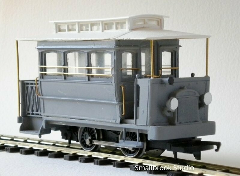 7mm NG Rail Motor Car Body Kit