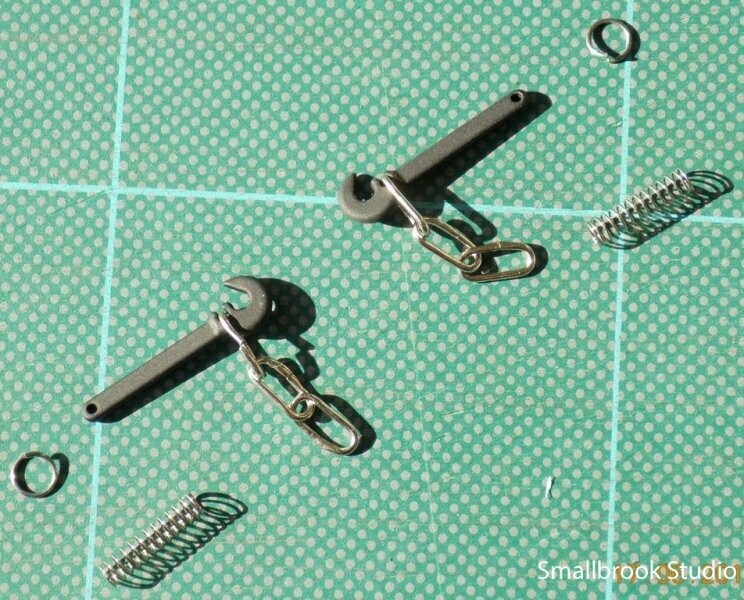 7mm 0 Gauge 3 link couplings