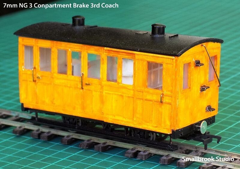 7mm NG 3rd/Brake Coach Body Kit + Chassis