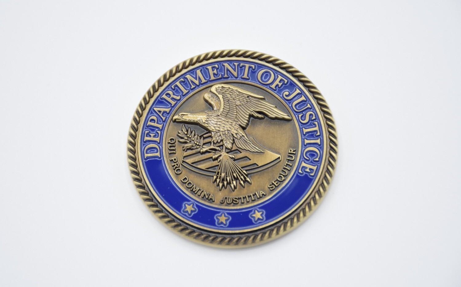 DEPARTMENT OF JUSTICE DEA DRUG ENFORCEMENT AGENCY CHALLENGE COIN