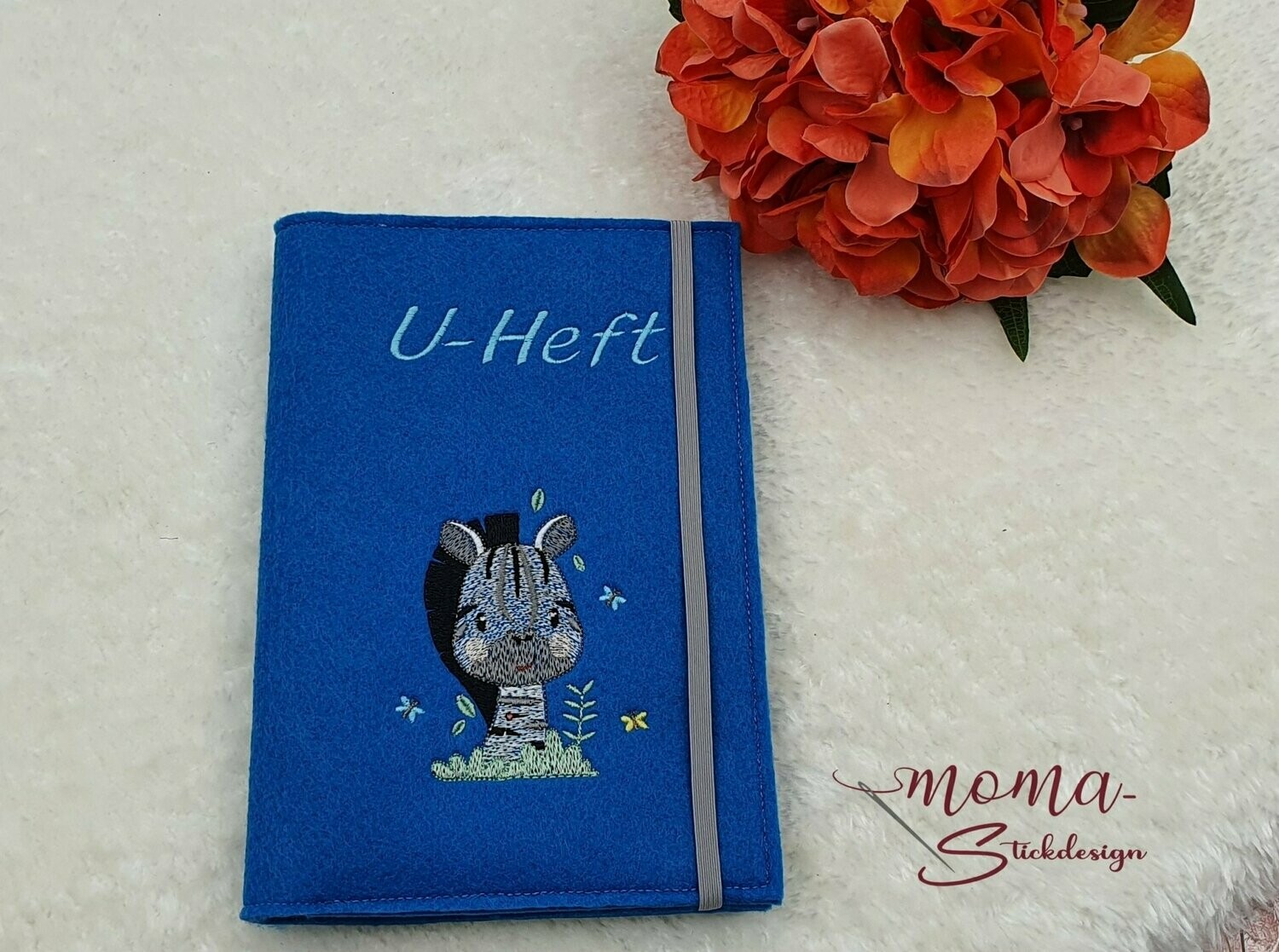 U-Heft Hülle - Zebra