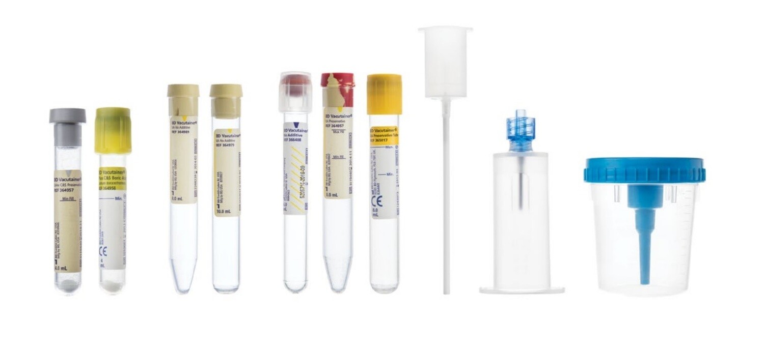 BD Vacutainer® urine collection system- Transfer straw kit with C&S ...