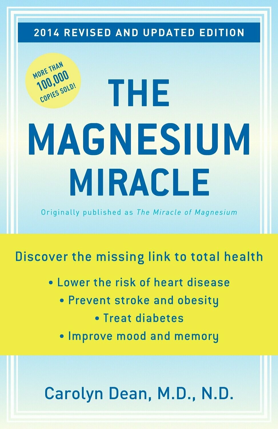 The Magnesium Miracle | Rejuve Health Products