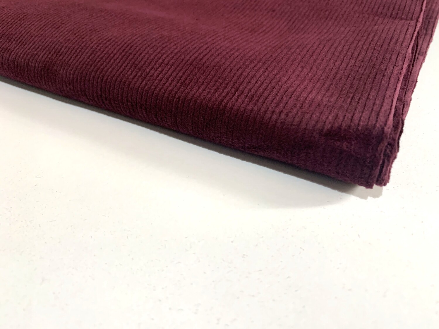 Burgundy | Pinwale Corduroy | 148cm wide - 0.5m Piece