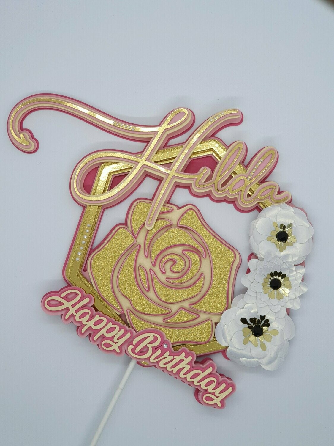 Cake Topper Glam